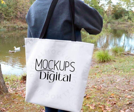 Aop Tote Bag Mockup Aop Tote Bag Mockup All Over Print Tote Etsy