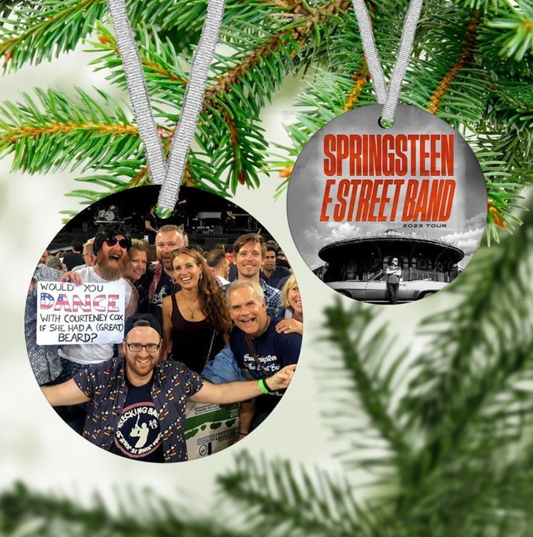 Personalized Concert Memory Custom Photo Ornament Custom - Etsy