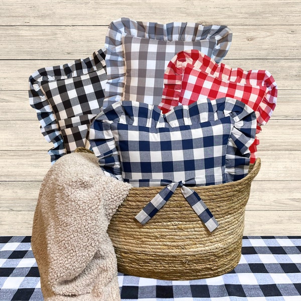 Buffalo Check Pillow - Etsy