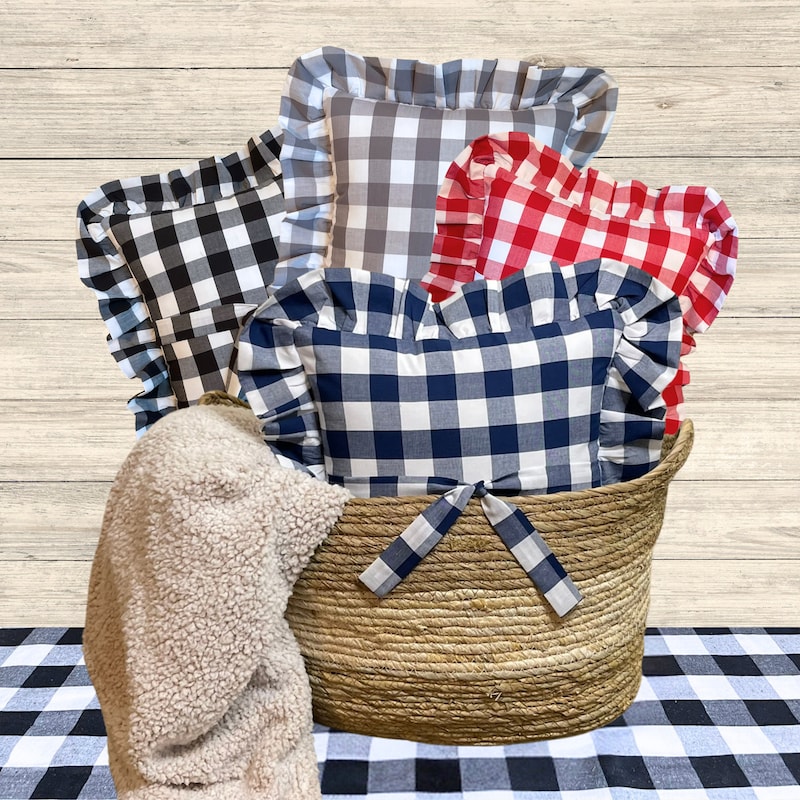 Buffalo Check Pillow - Etsy