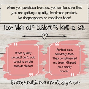 Farm Animal Wooden Ornaments With Red and Black Plaid Ribbon, Rustic Christmas Decorations for ...