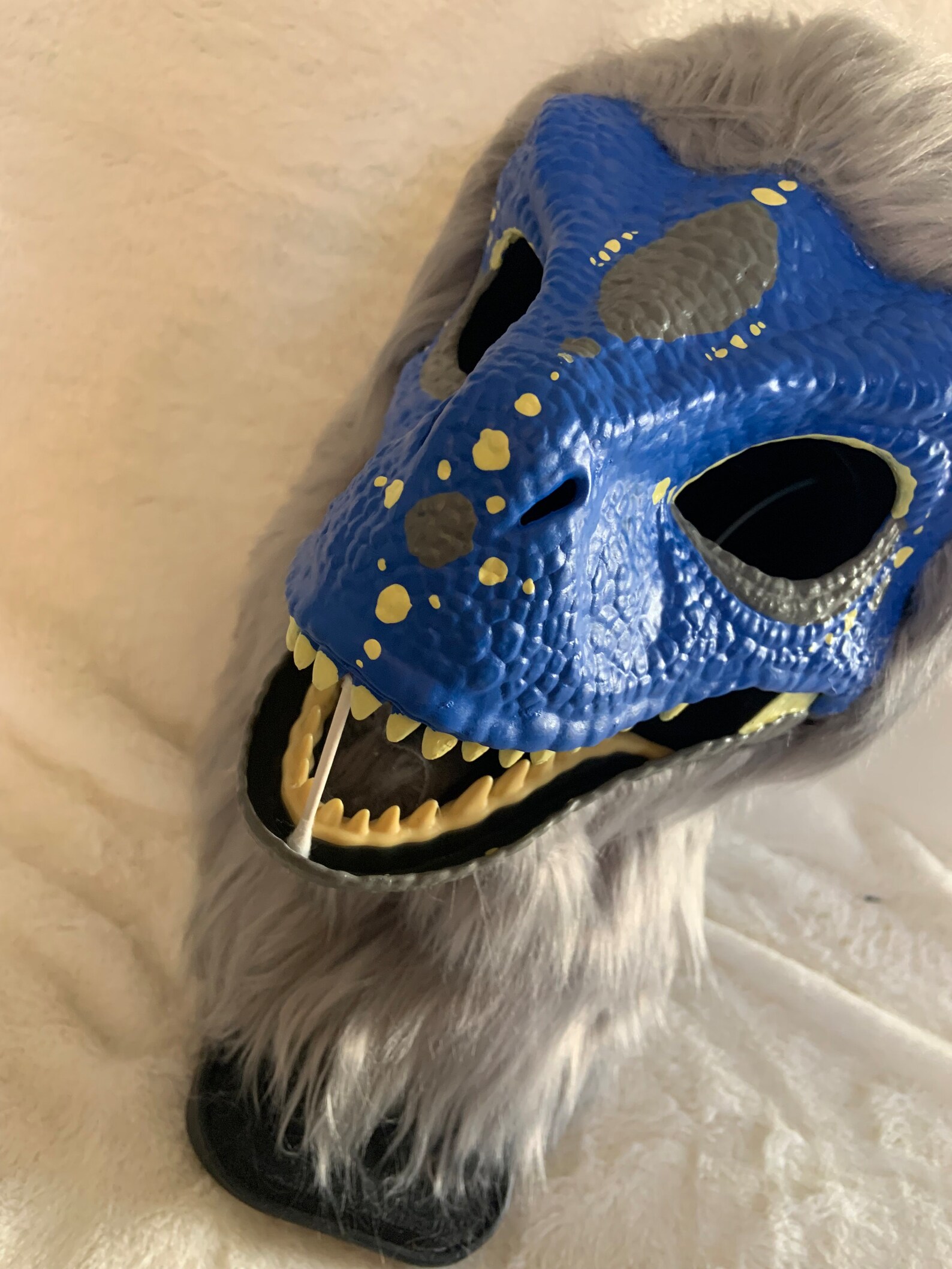 Dino Mask Fursuit Pre-made ~ Fully Read Description Before Purchasing ...