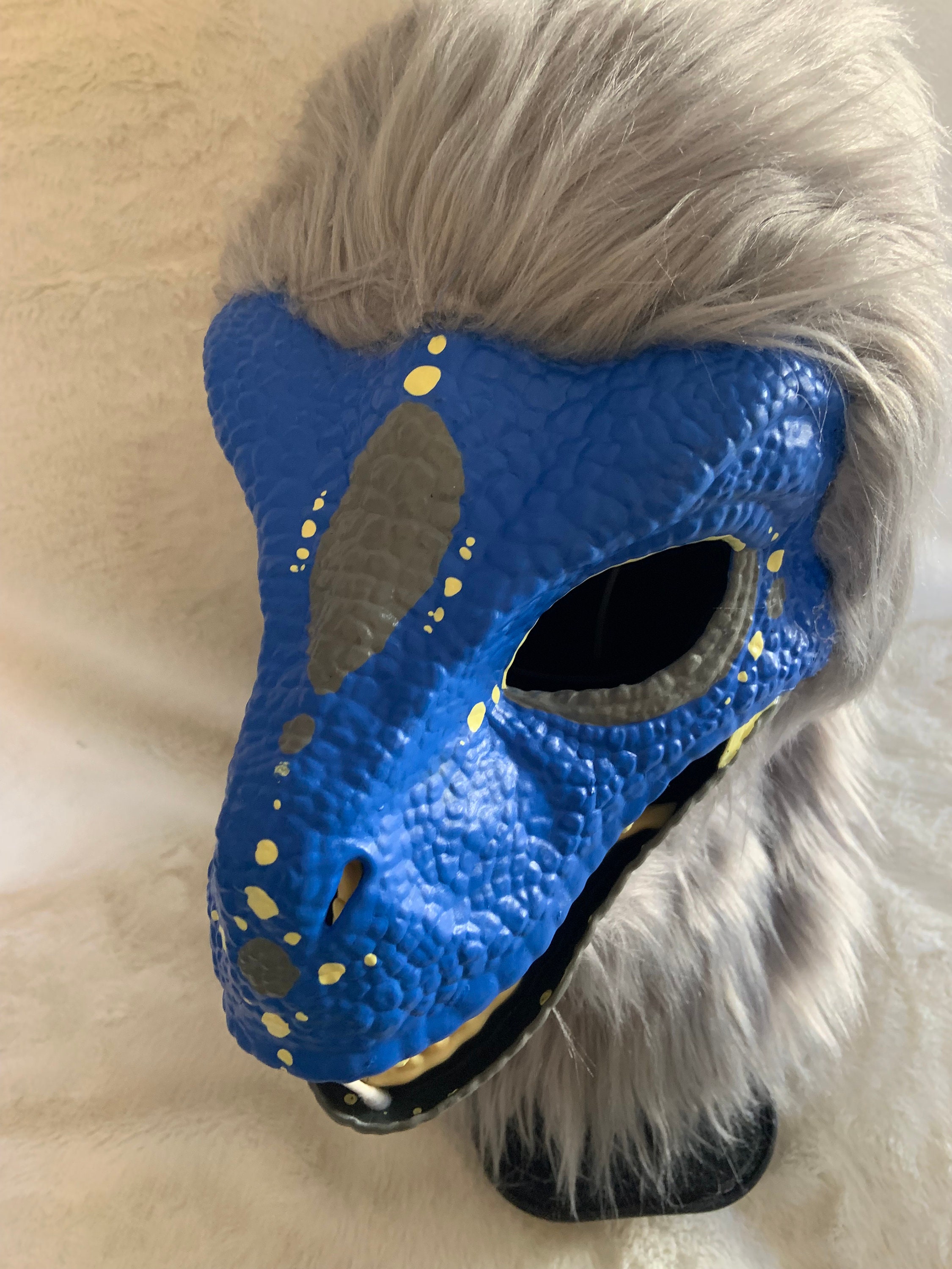 Dino Mask Fursuit Pre-made ~ Fully Read Description Before Purchasing ...