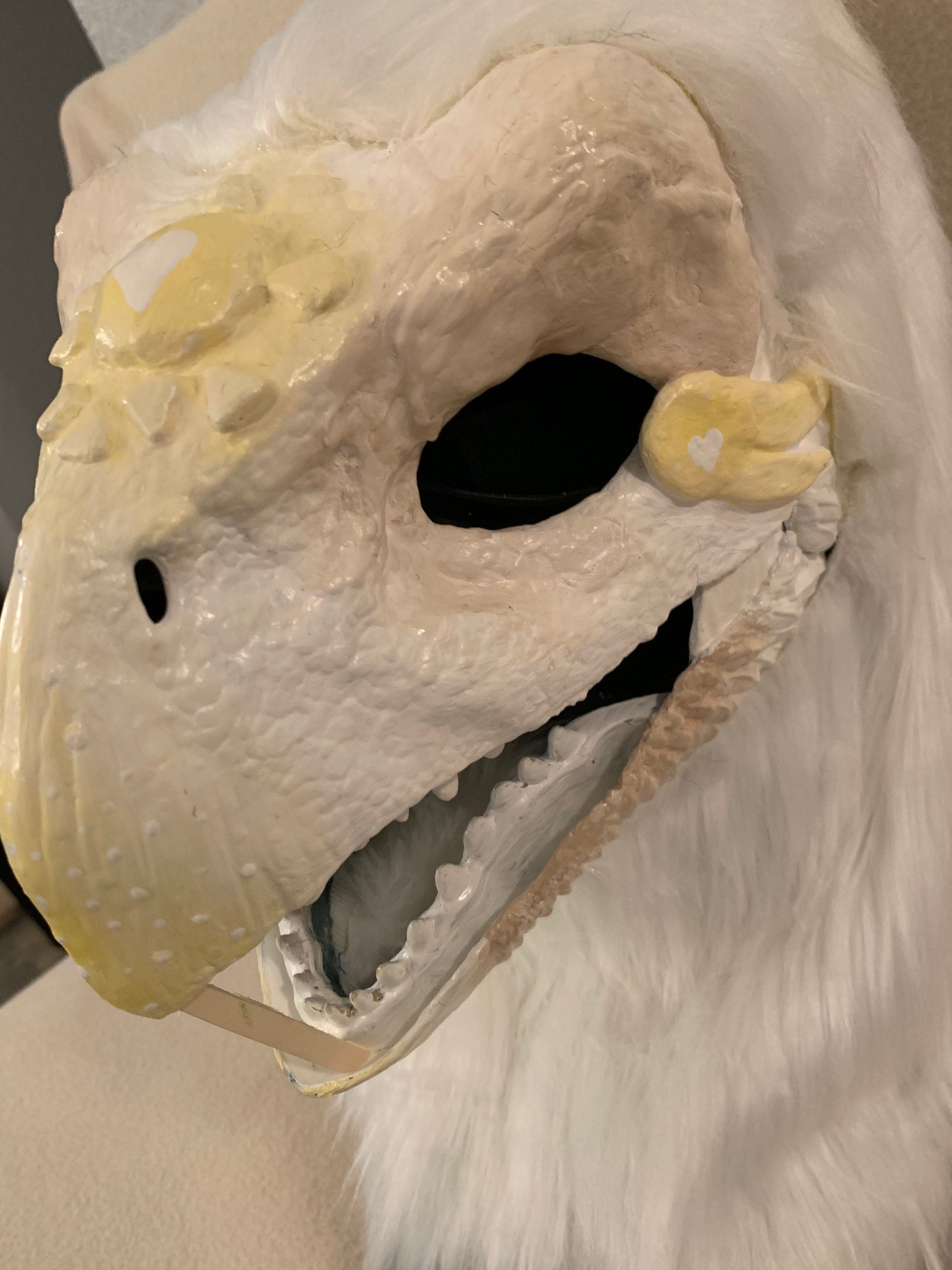 Dino Mask Pre-made-made ~ READ Description Fully Before Purchasing! - Etsy