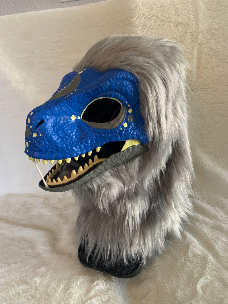 Dino Mask Fursuit Pre-made ~ Fully Read Description Before Purchasing ...