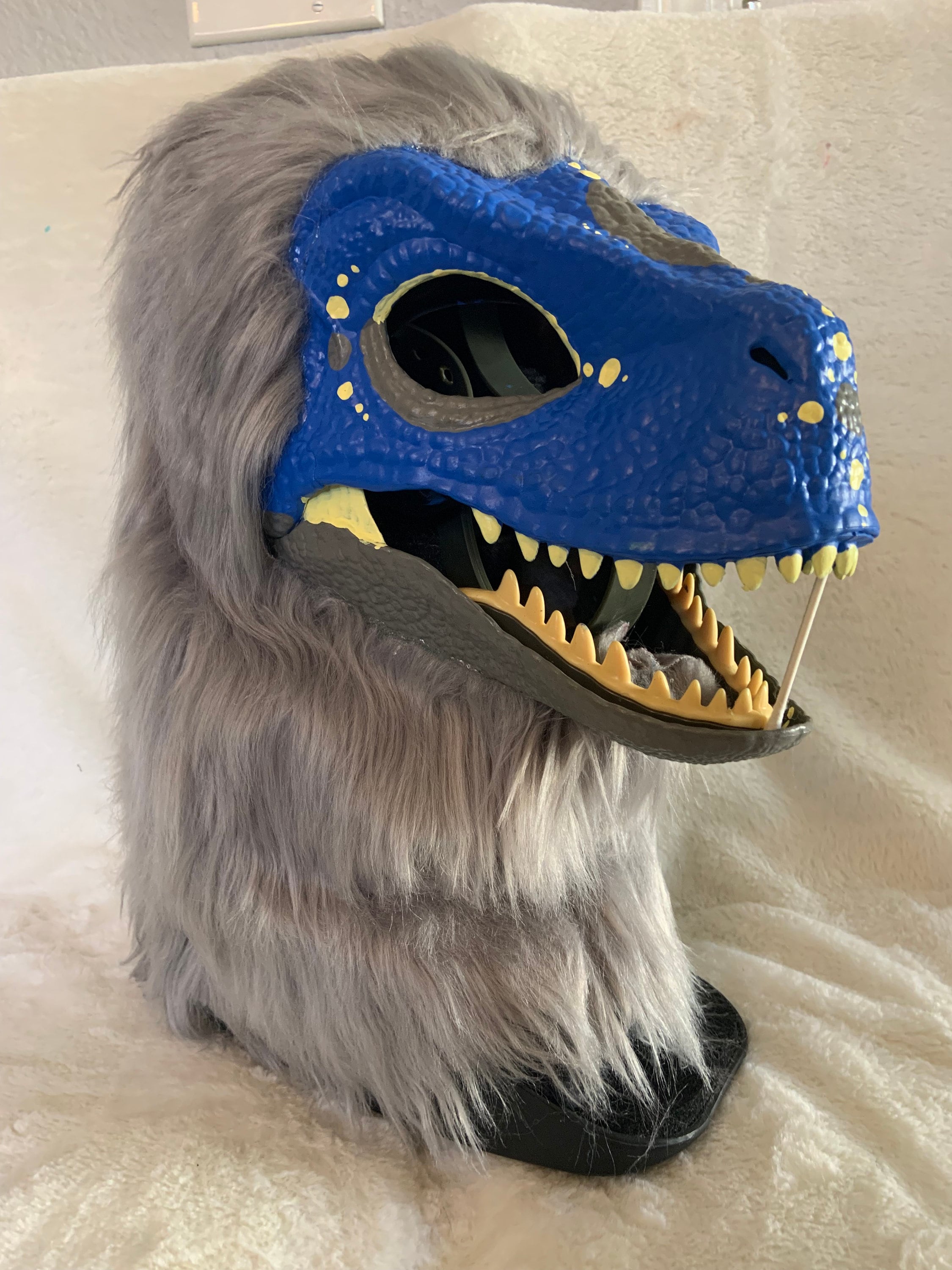 Dino Mask Fursuit Pre-made ~ Fully Read Description Before Purchasing ...