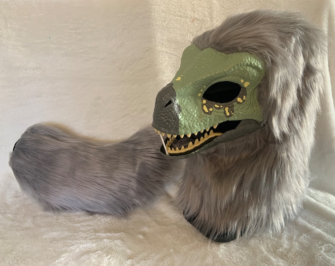 Custom Dinomask Fursuit - Etsy