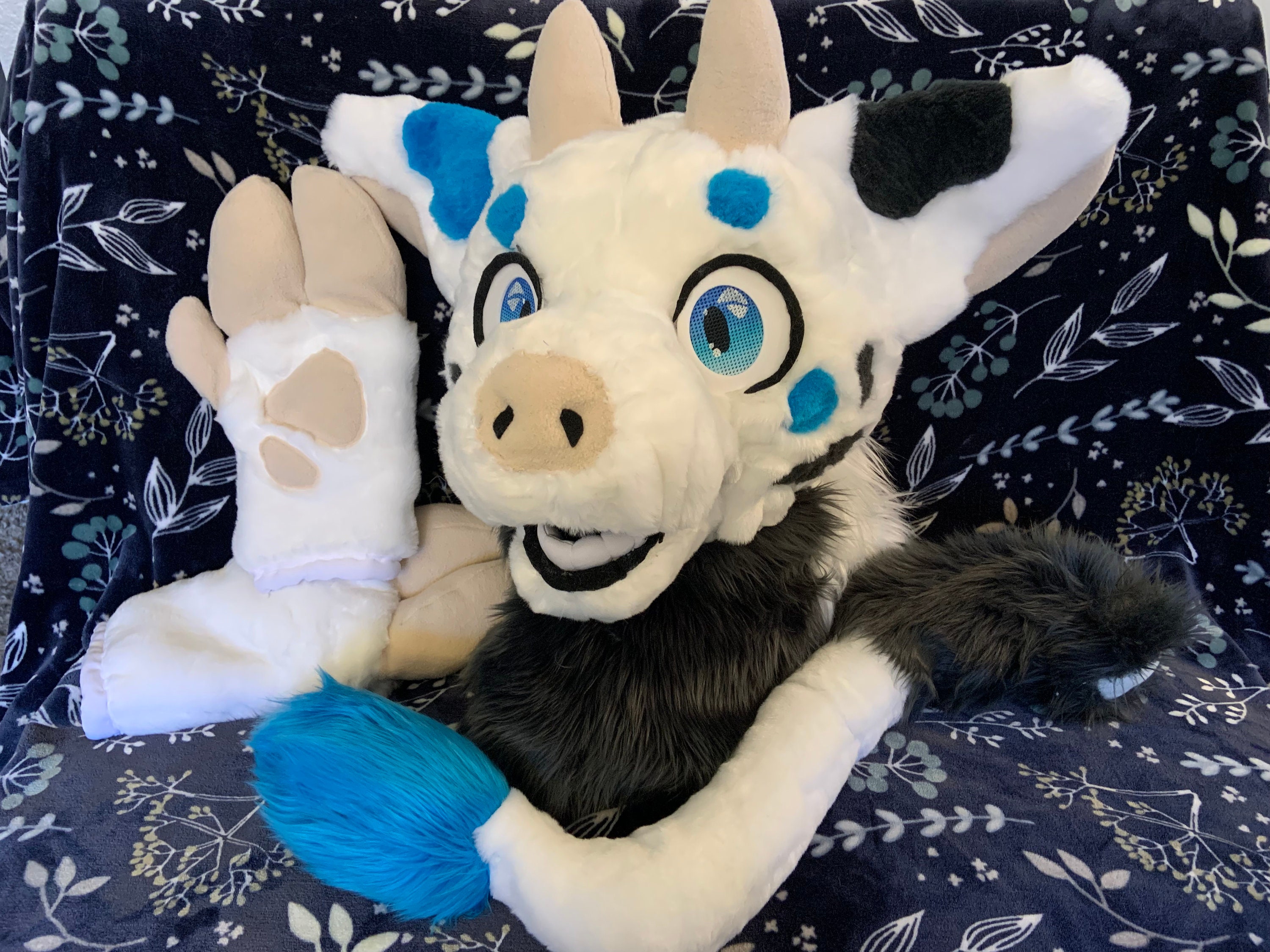 Cow Fursuit Mini-partial Pre-made Please Read Description Before ...