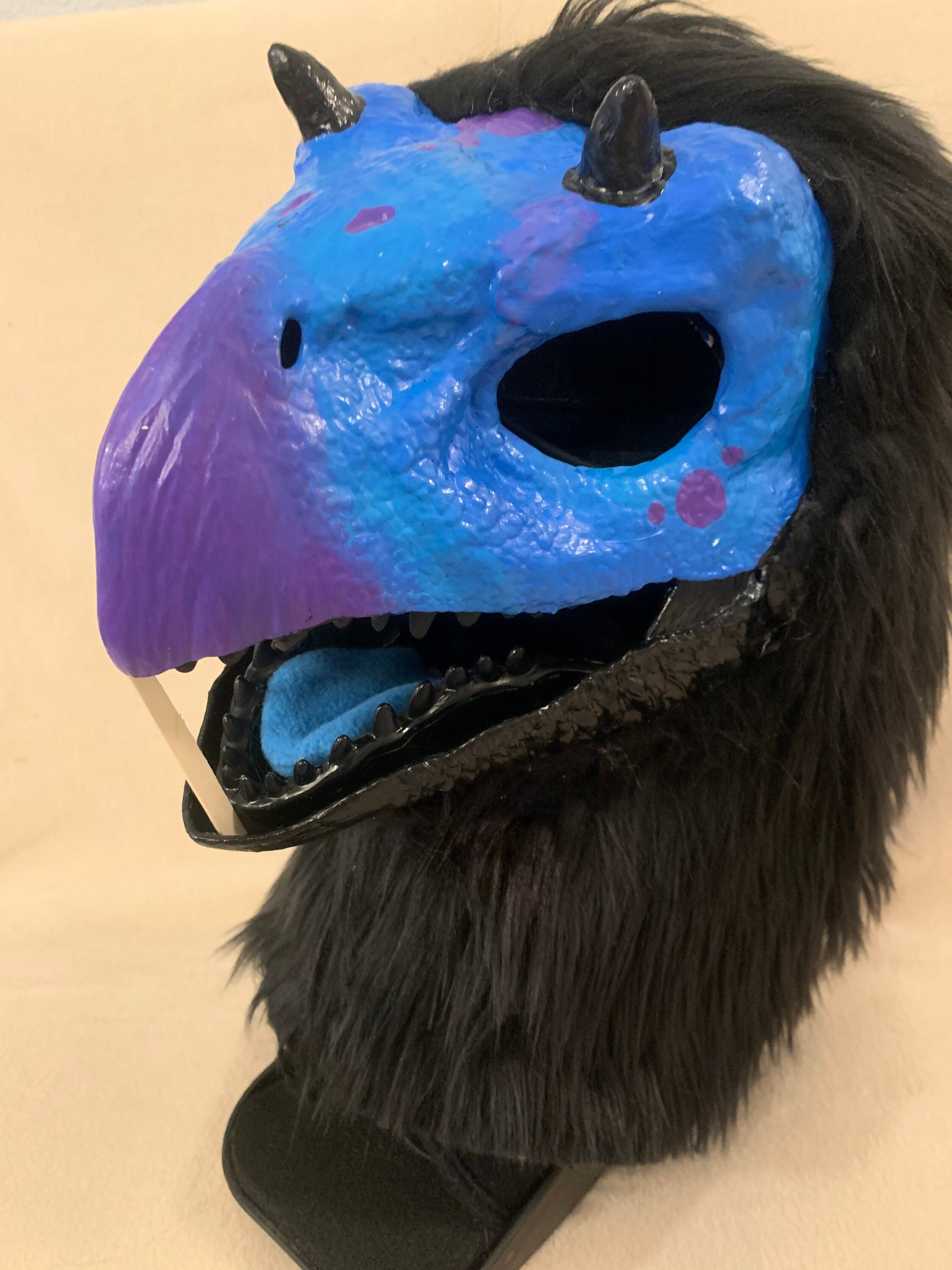 Dino Mask Pre-made ~ Read Description Throughly Before Purchasing! - Etsy