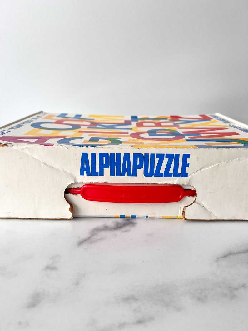 Vintage Moma Alphapuzzle: Oversized Alphabet Floor Puzzle - Etsy