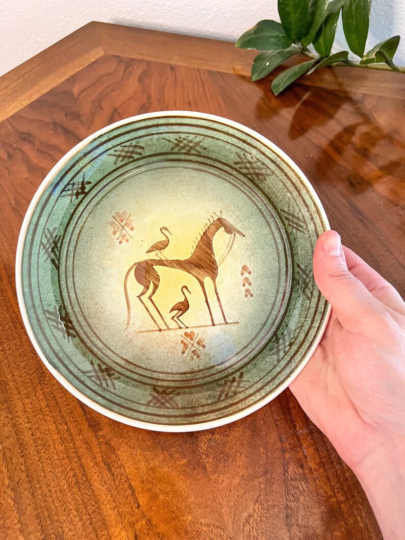 Antique Keramikos Pottery Greek Hanging Plate Ancient Greece - Etsy