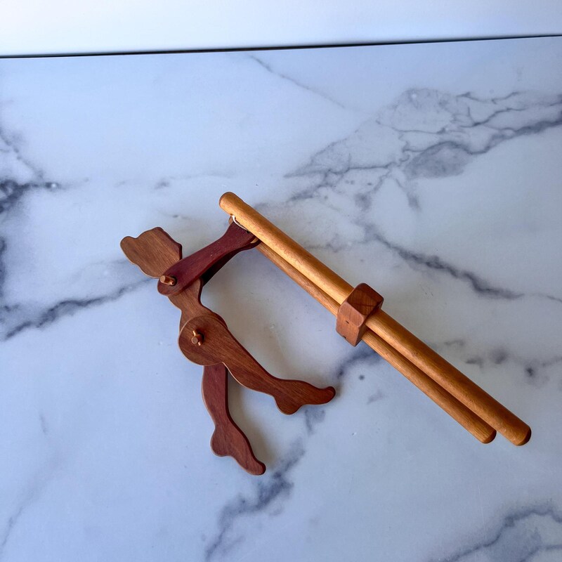 Wooden Acrobat Toy - Etsy