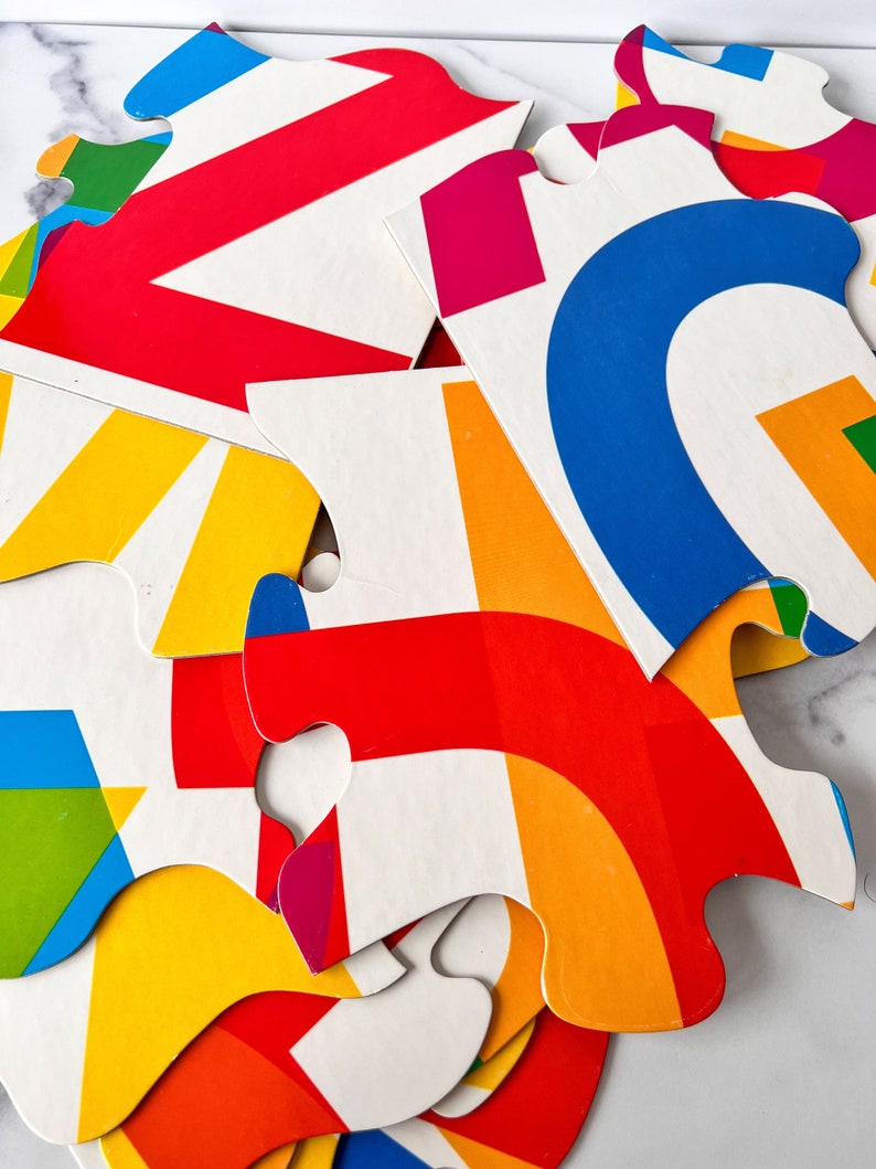 Museum of Modern Art Alphapuzzle Oversized Alphabet Floor Puzzle, Moma ...