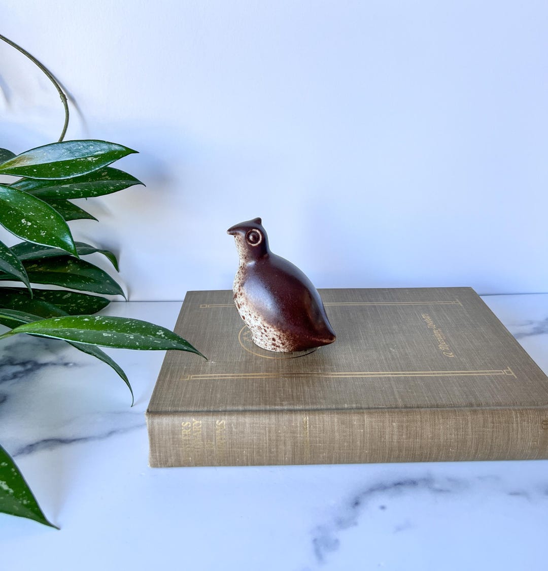Howard Pierce Pottery Quail Figurine - Etsy