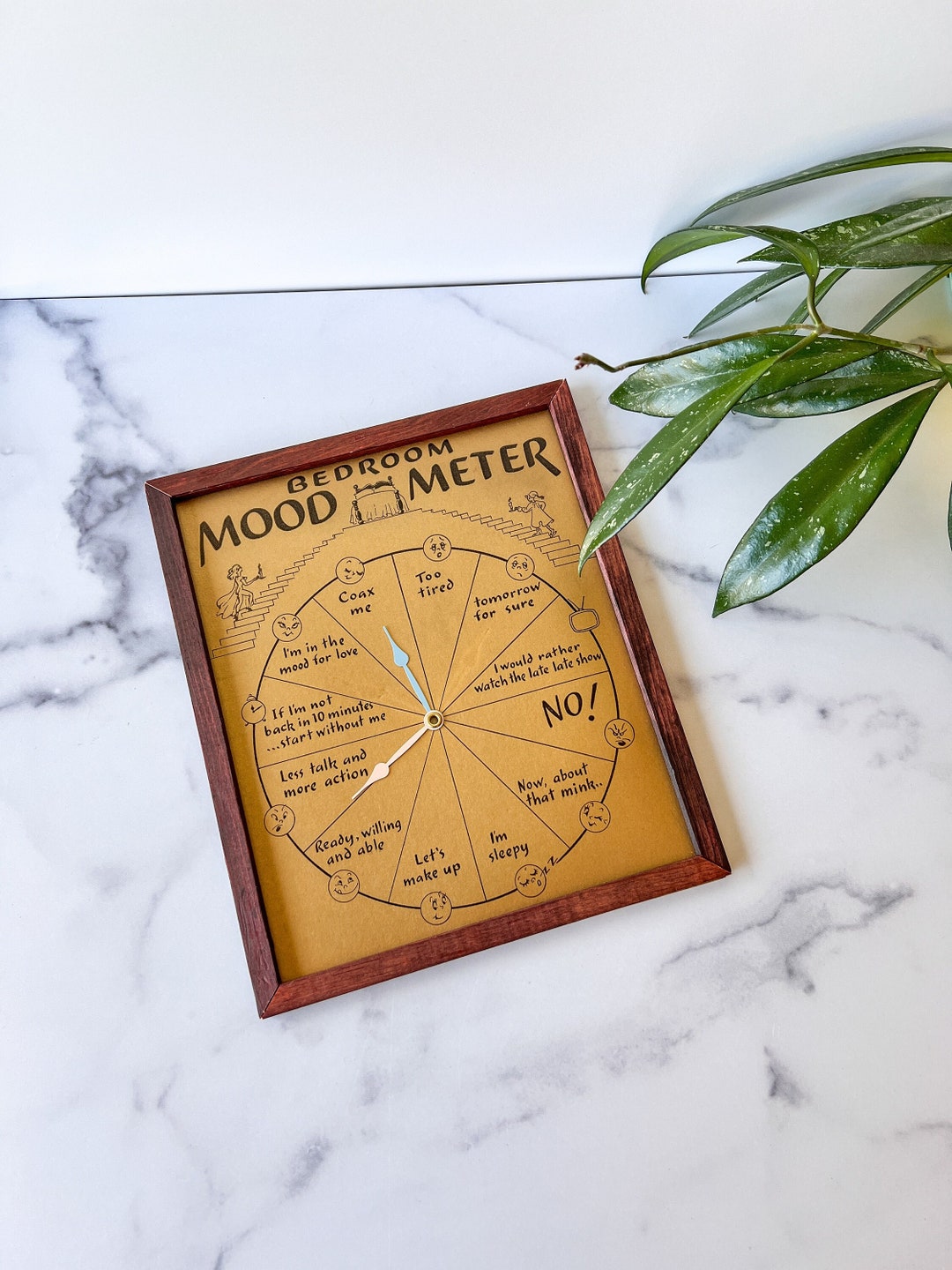 Bedroom Mood Meter Spin the Wheel Wall Hanging, Gag Gift Idea ...