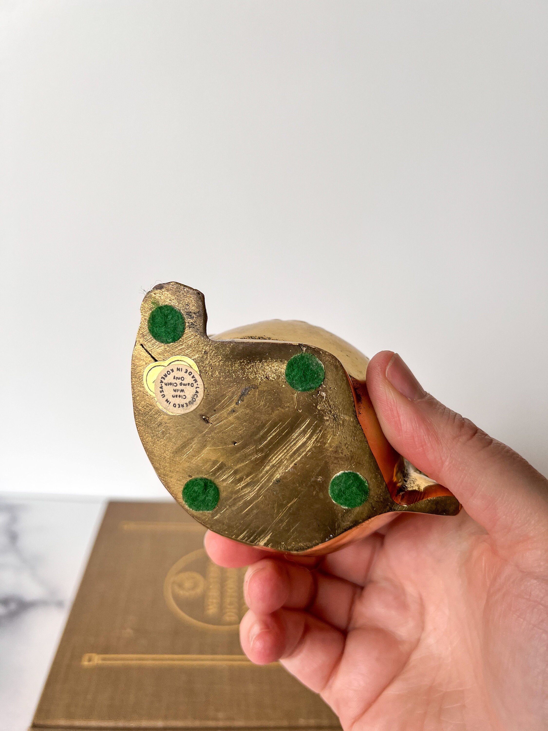 Pair of Solid Brass Pot-bellied Frogs Free Shipping - Etsy