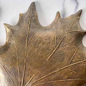 Large Vintage Metal Maple Leaf Tray, Cast Aluminum, Free Shipping. - Etsy