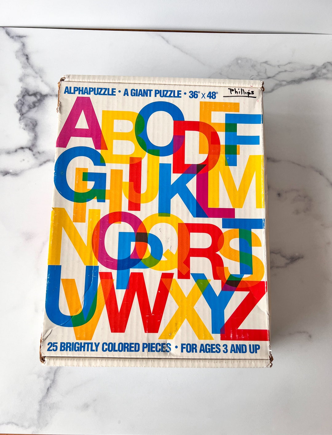 Museum of Modern Art Alphapuzzle Oversized Alphabet Floor Puzzle, Moma ...