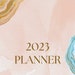 2023 Planner With Notes and Goal Sheet for Each Month - Etsy