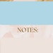 2023 Planner With Notes and Goal Sheet for Each Month - Etsy