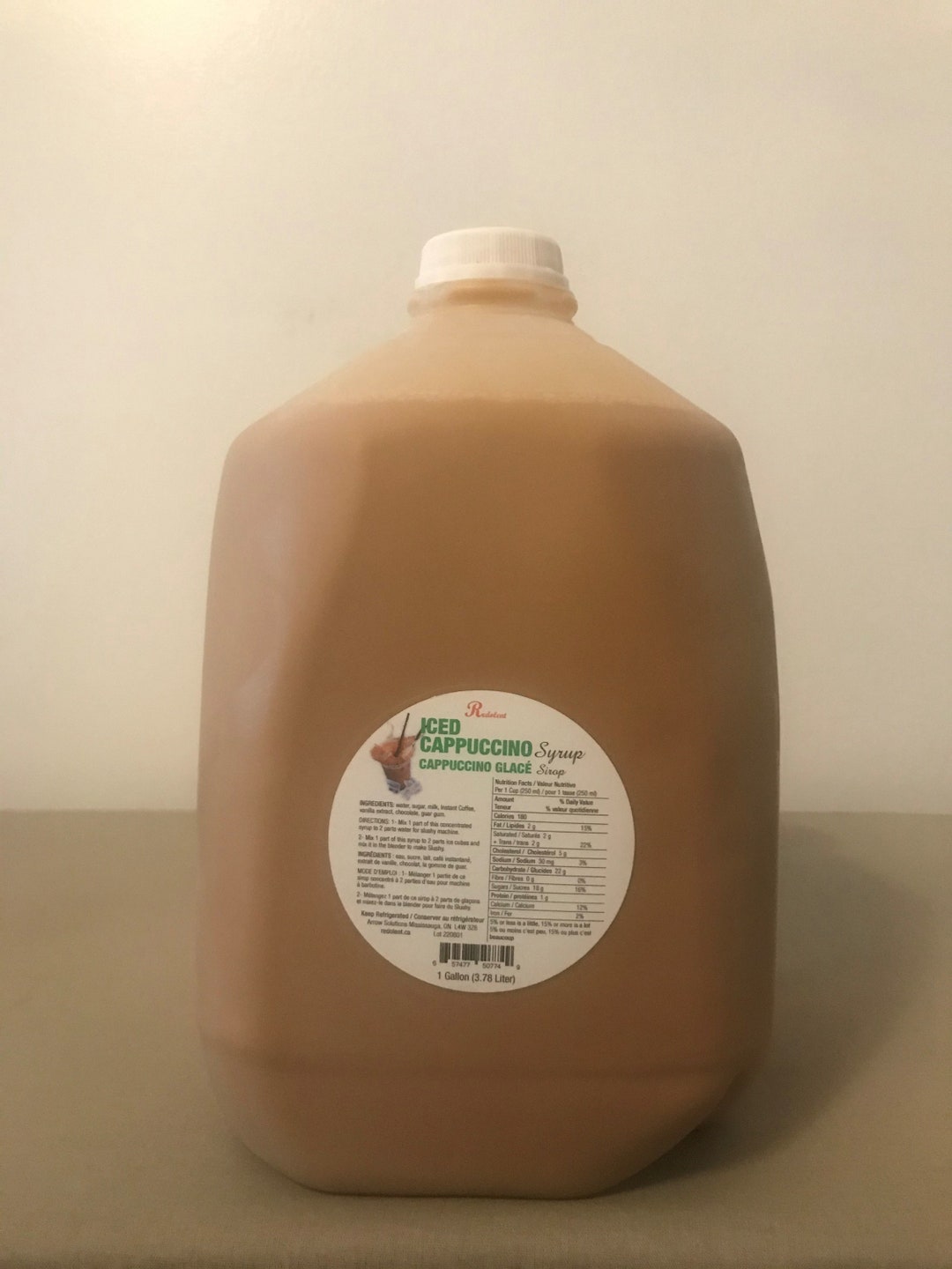 ICED CAPPUCCINO SYRUP - Etsy