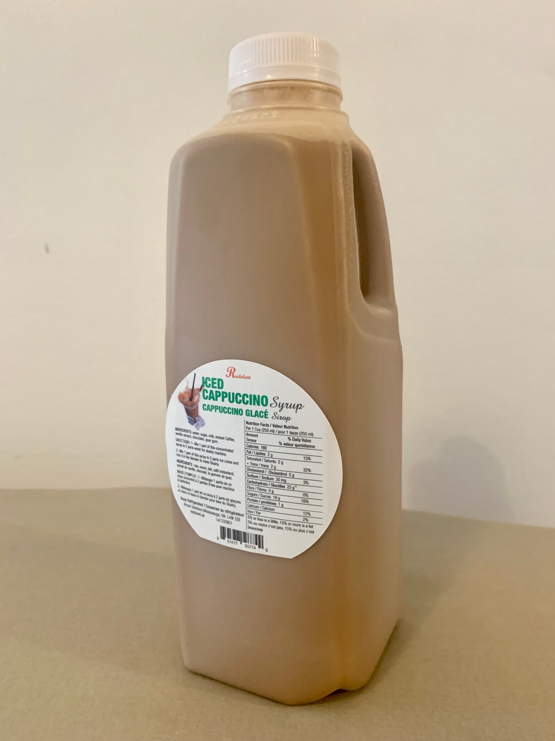 ICED CAPPUCCINO SYRUP - Etsy