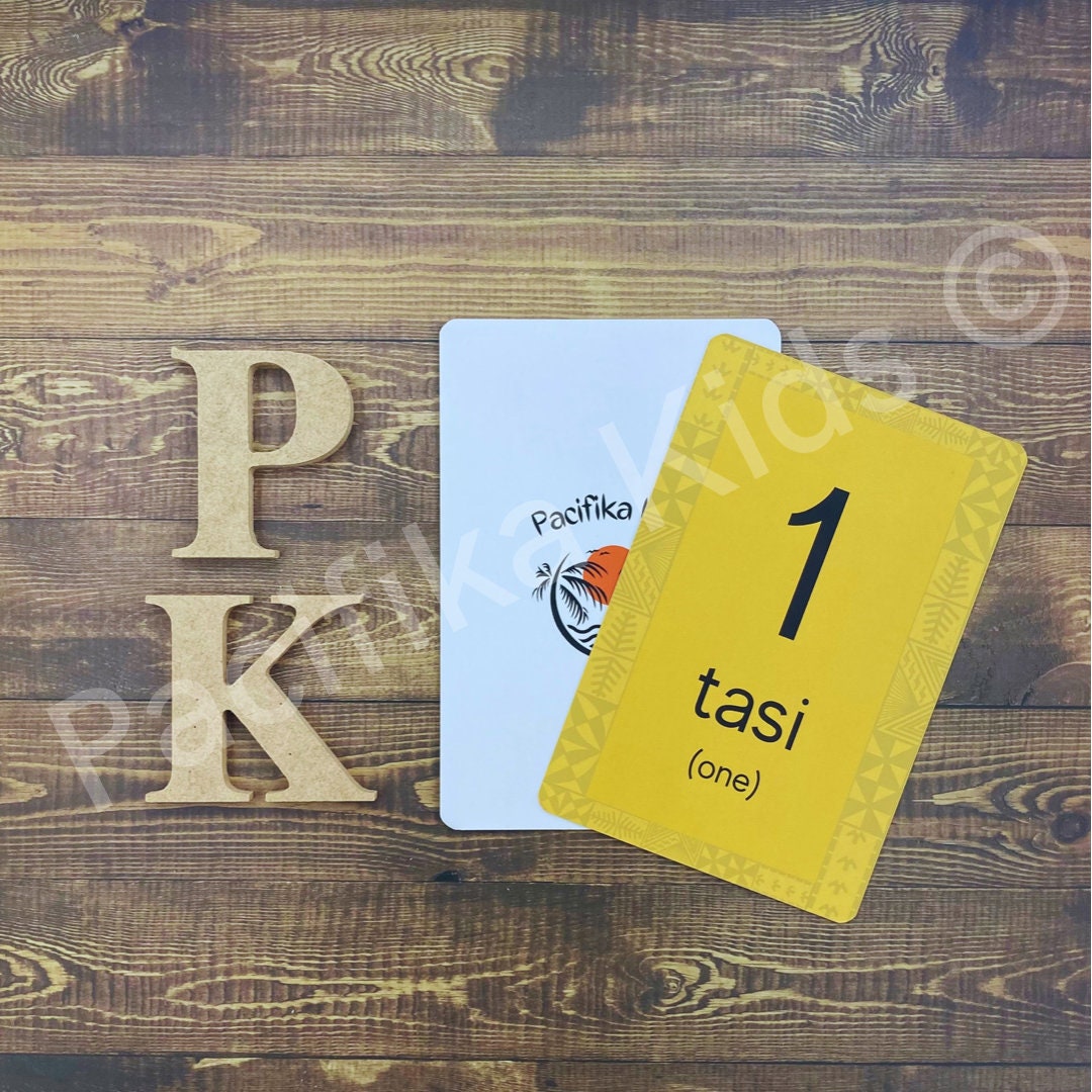 Samoan Numbers Flashcards - Etsy Ireland