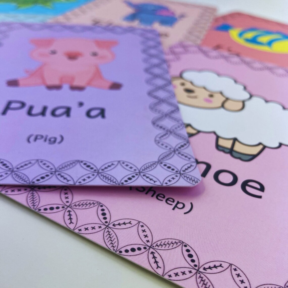 Samoan Animal Flashcards - Etsy