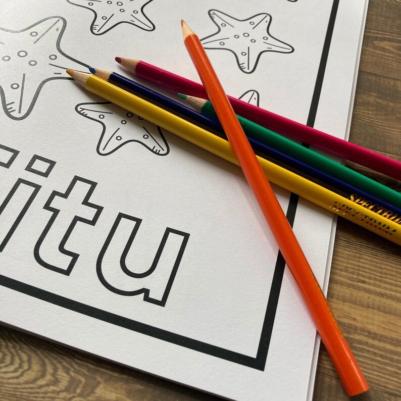Tongan Colouring Book - Etsy