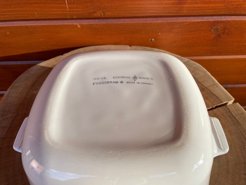 70s Pyrex/corningware Blue Flower Pattern 1qt Dish - Etsy