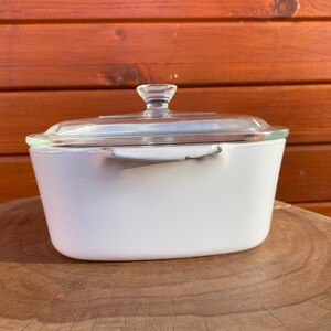 70s Pyrex/corningware Blue Flower Pattern 1qt Dish - Etsy