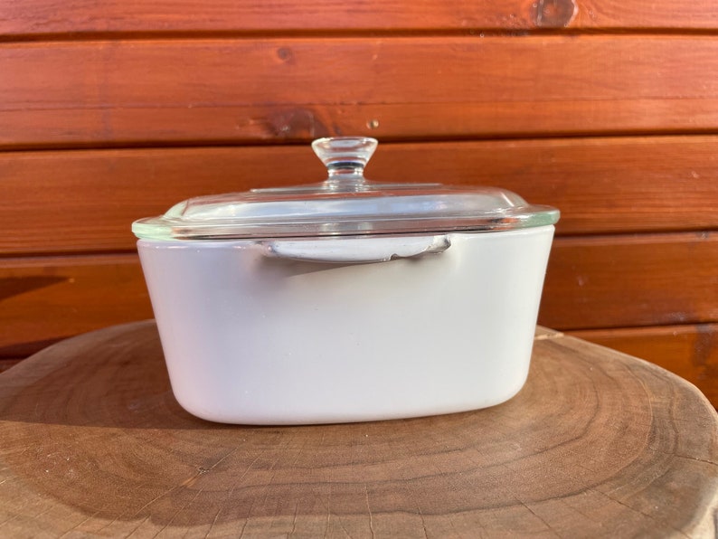 70s Pyrex/corningware Blue Flower Pattern 1qt Dish - Etsy