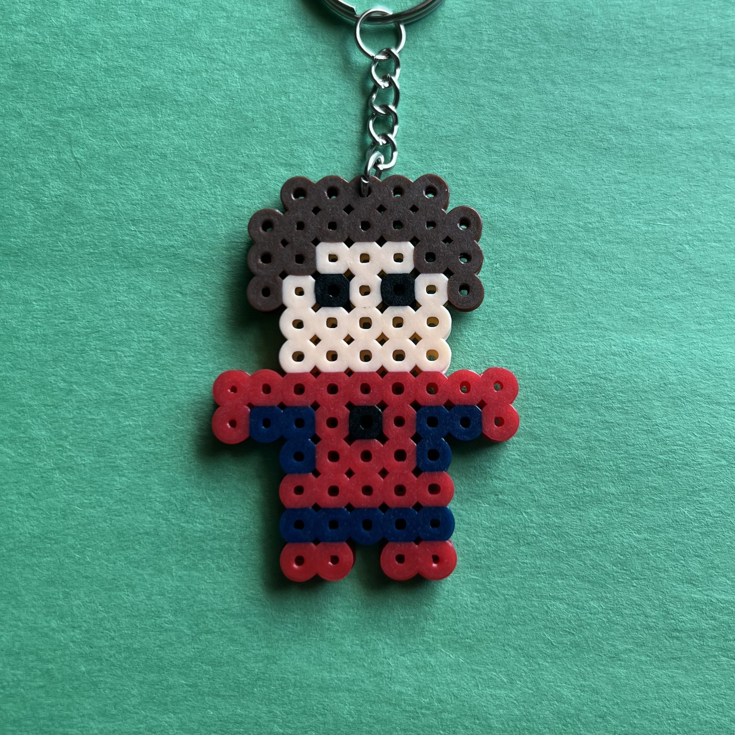 Spider-men Perler Bead Keychains - Etsy