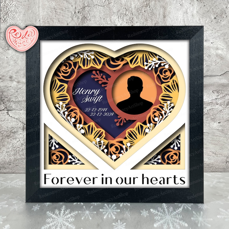 Shadow Box Memorial - Etsy