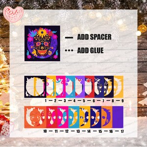 Skull Shadow Box SVG, Svg for Cricut Projects, 3D Layered SVG ...