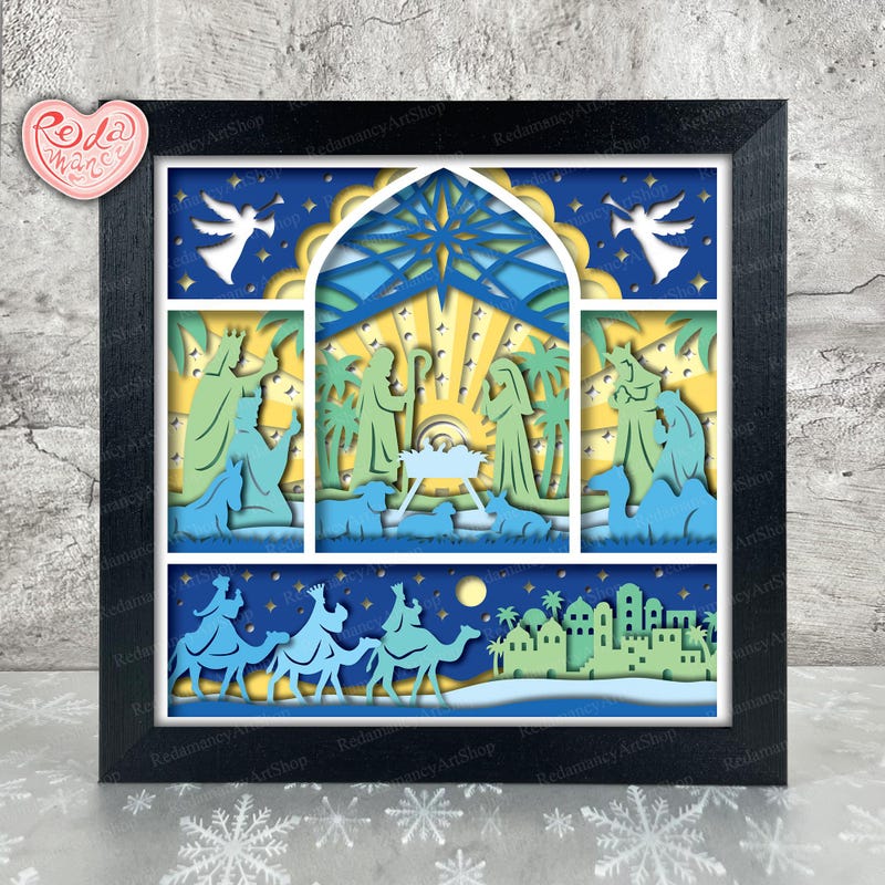 Nativity Scene Creations - Etsy