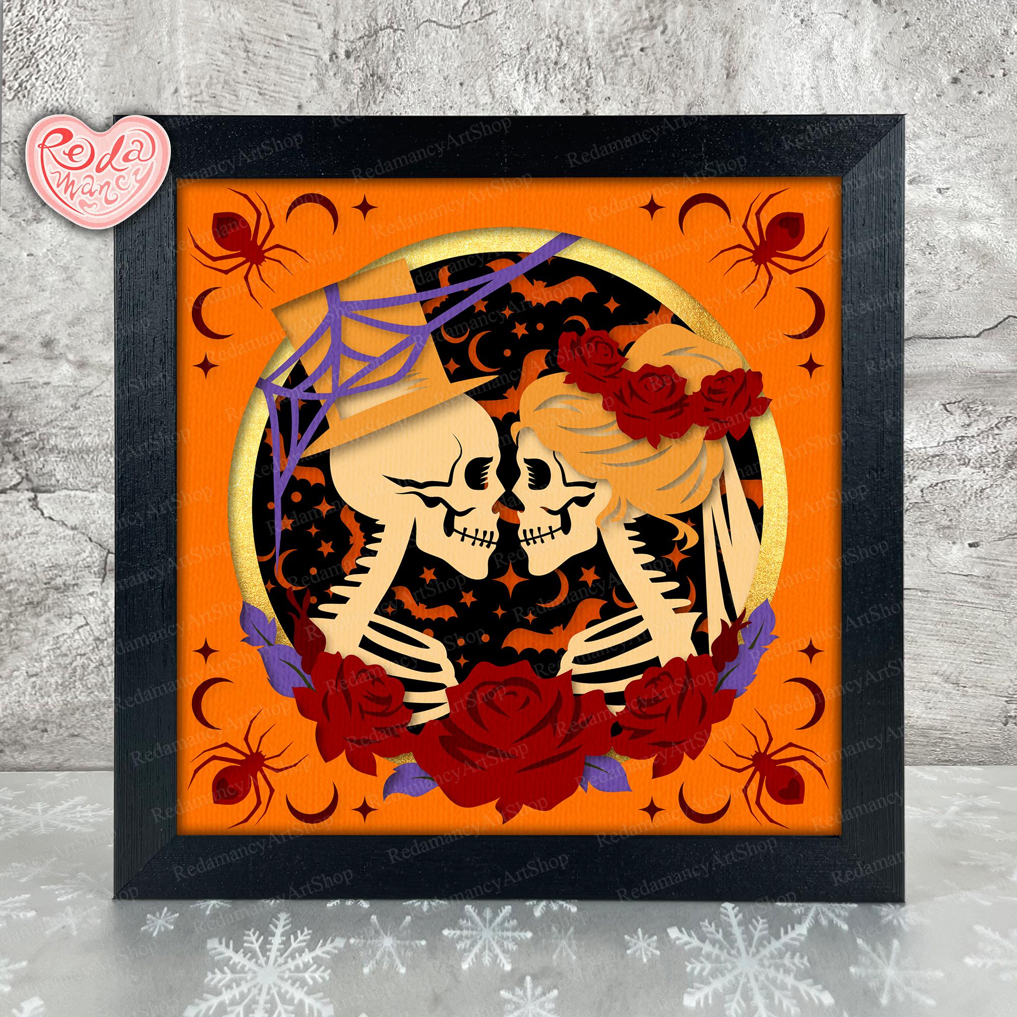 Till Death and Beyond Shadow Box SVG, Svg for Cricut Projects, 3D ...