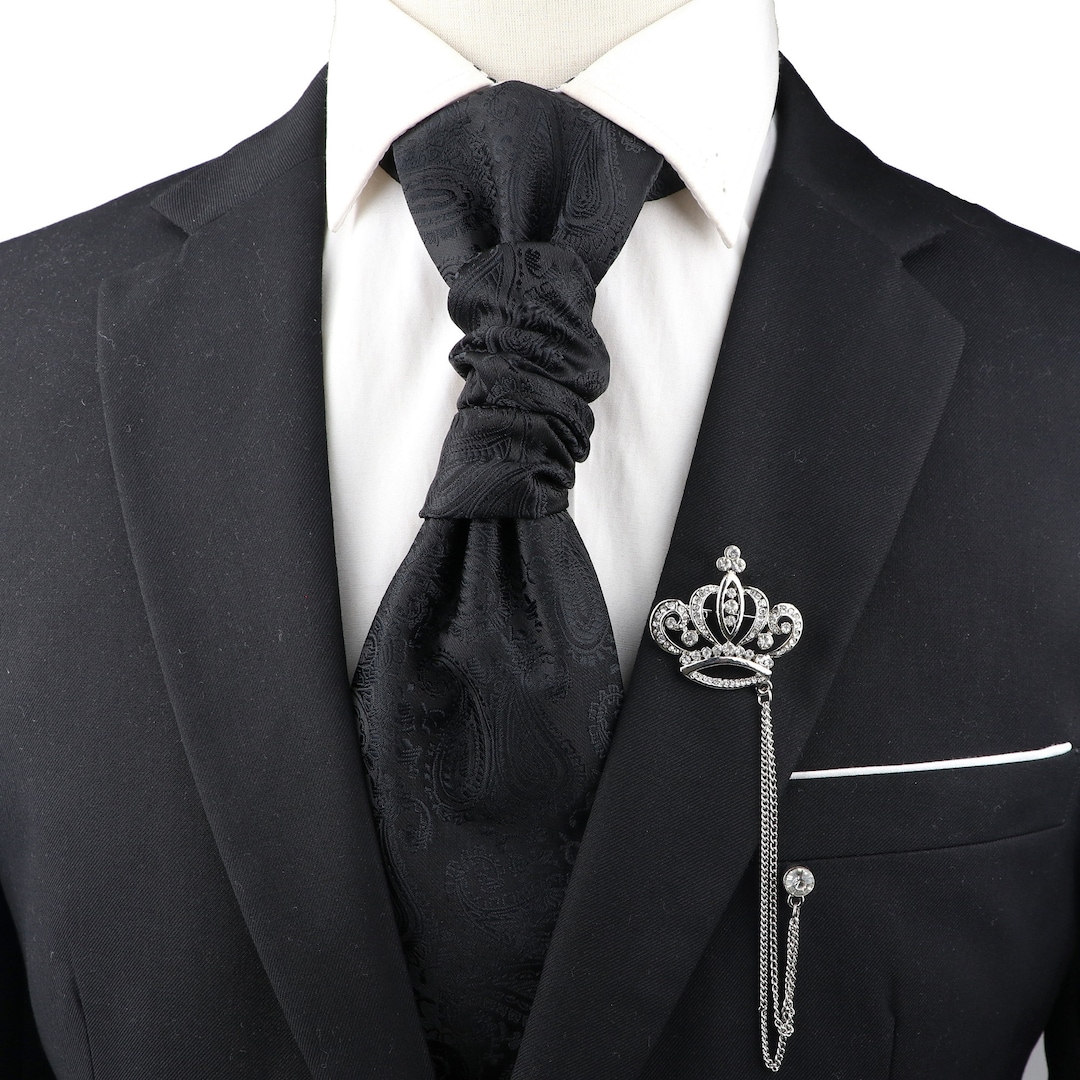 Groomsmen Brooch Antique Brooches Tassel Party Brooch Chain Brooches ...