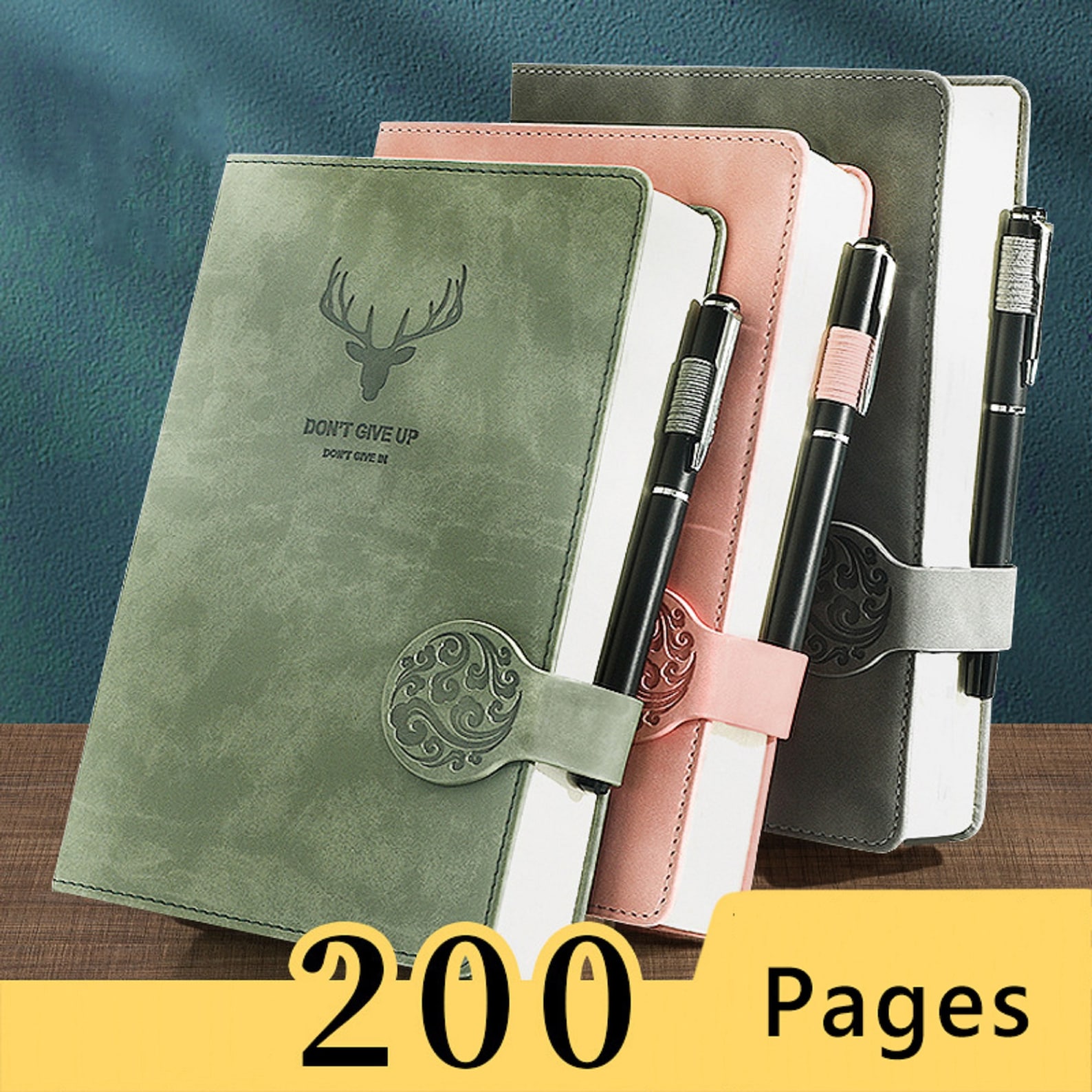 200 Pages A5 Journal Notebook Retro Planner Office Work - Etsy