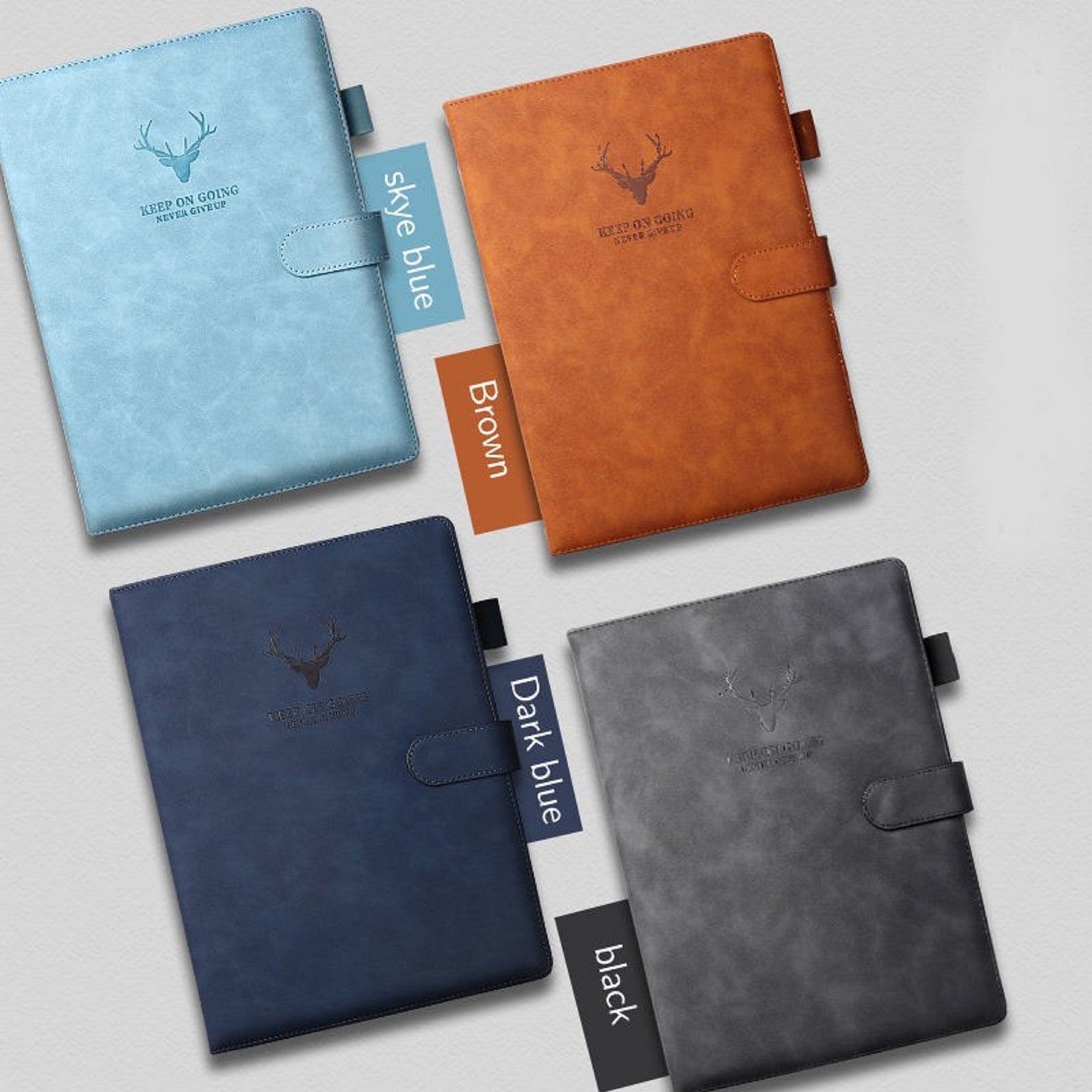 200 Pages A5 Journal Notebook Retro Planner Office Work Business ...