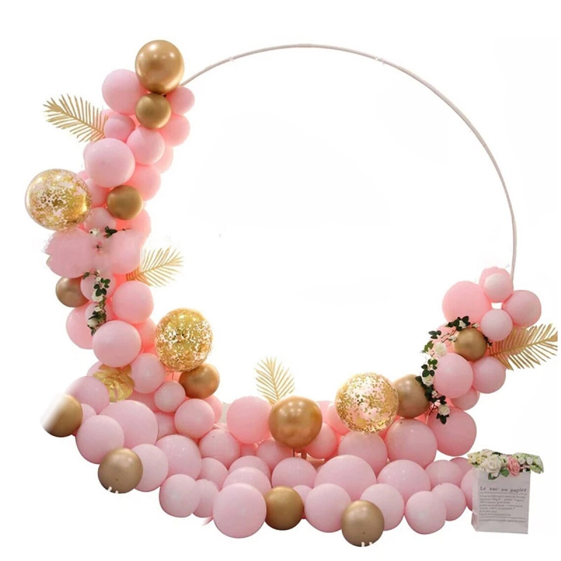 Balloon Stand Holder Circle With Stand Wreath Frame Holder - Etsy