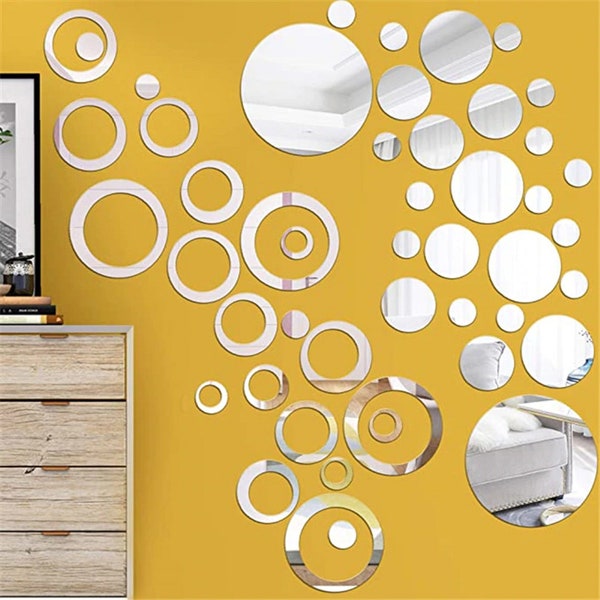 Mirror Wall Stickers - Etsy