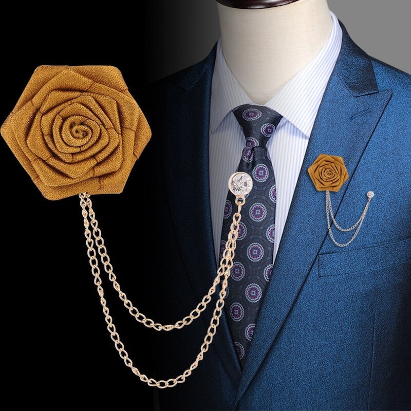 Men Suit Brooch - Etsy