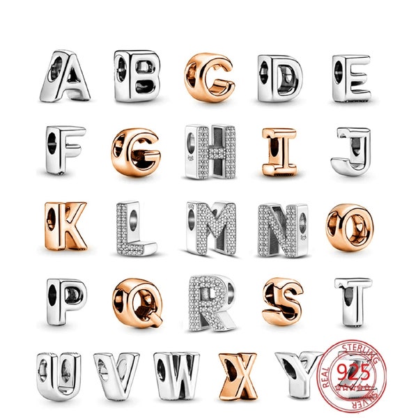 Rose Gold Pandora Charms - Etsy