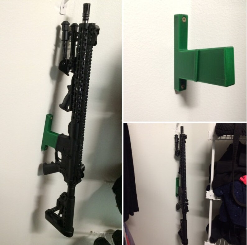 Vertical AR 15 Rifle Wall Mount - Etsy