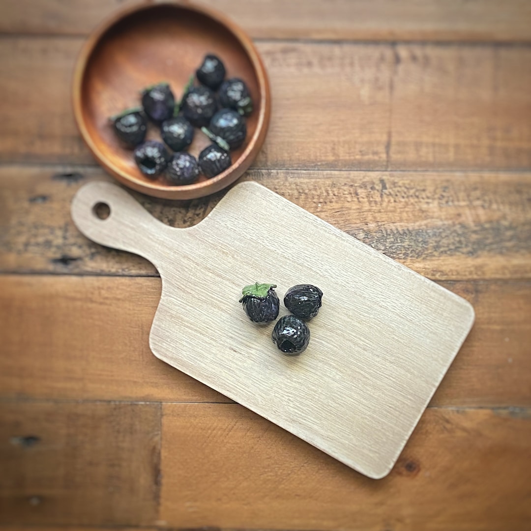 Handmade Ceramic Blackberry Fruit - Etsy