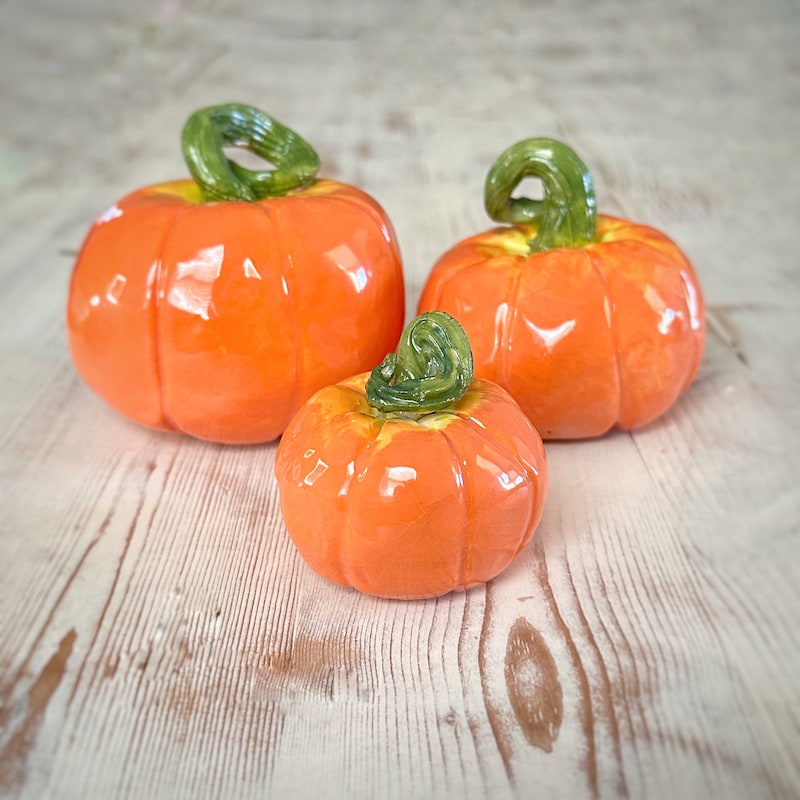 Ceramic Pumpkin - Etsy