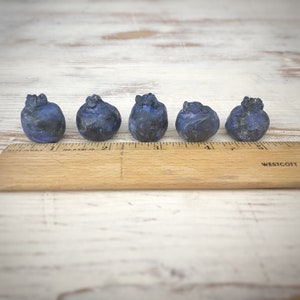 Ceramic Blueberries Handmade Faux Fruit Kitchen Tiered Tray Home Decor ...