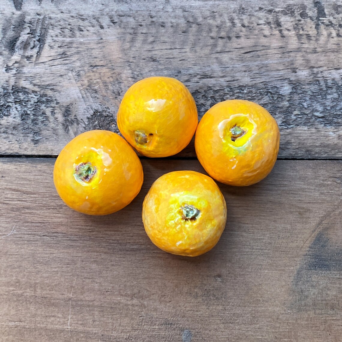 Ceramic Miniature Oranges Kitchen Home Decor Handmade - Etsy