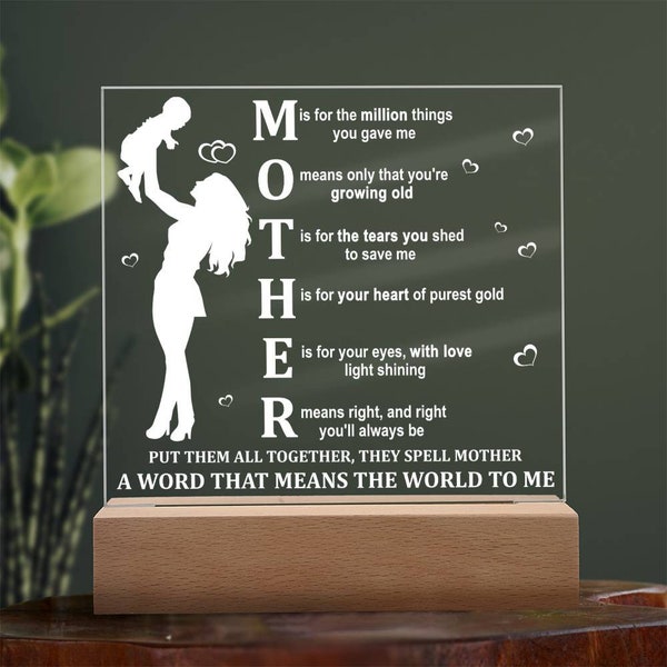 Mother Acronym - Etsy